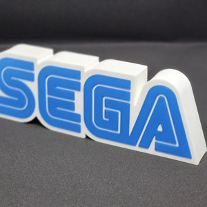 SEGA Logo LED Light / Lamp / Shelf Decoration / Usb-type C - Etsy