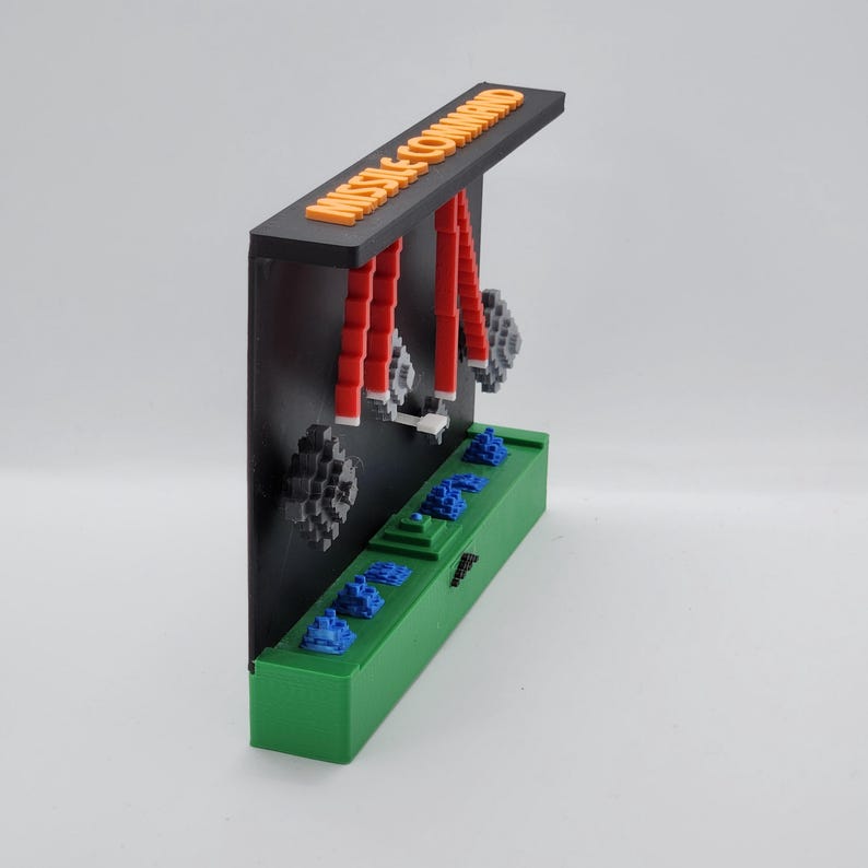 Atari 2600 Diorama - Missile Command - Art / Shelf Decor / Game Room - Etsy