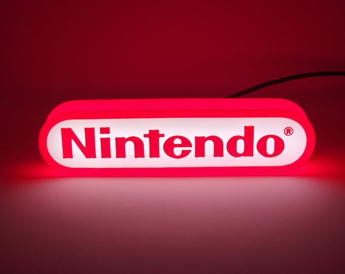 Super Smash Light Box, Video Game Home Decor, Gamer Gift Idea, 90s ...