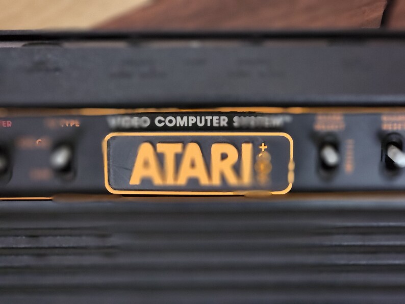 Atari 2600 plus Cartridge Slot Dust Cover Plus Logo - Etsy