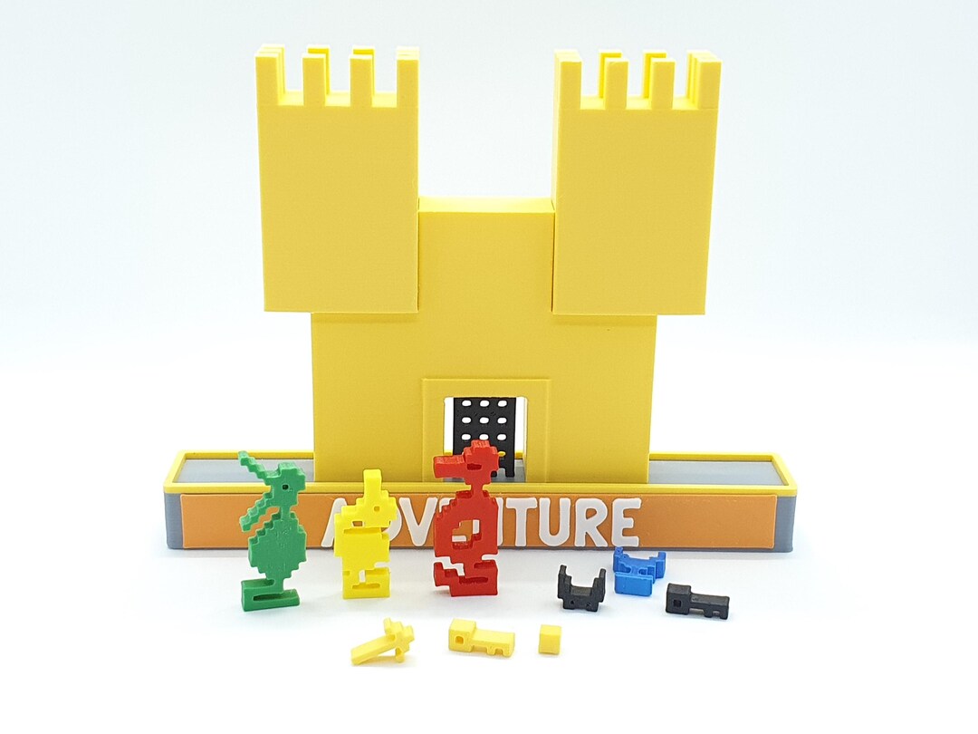 Atari 2600 Diorama - Adventure - Art / Shelf Decor / Game Room - Etsy