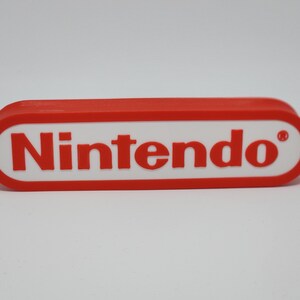 Nintendo Logo LED Light / Lamp / Shelf Decoration / Usb-type C - Etsy