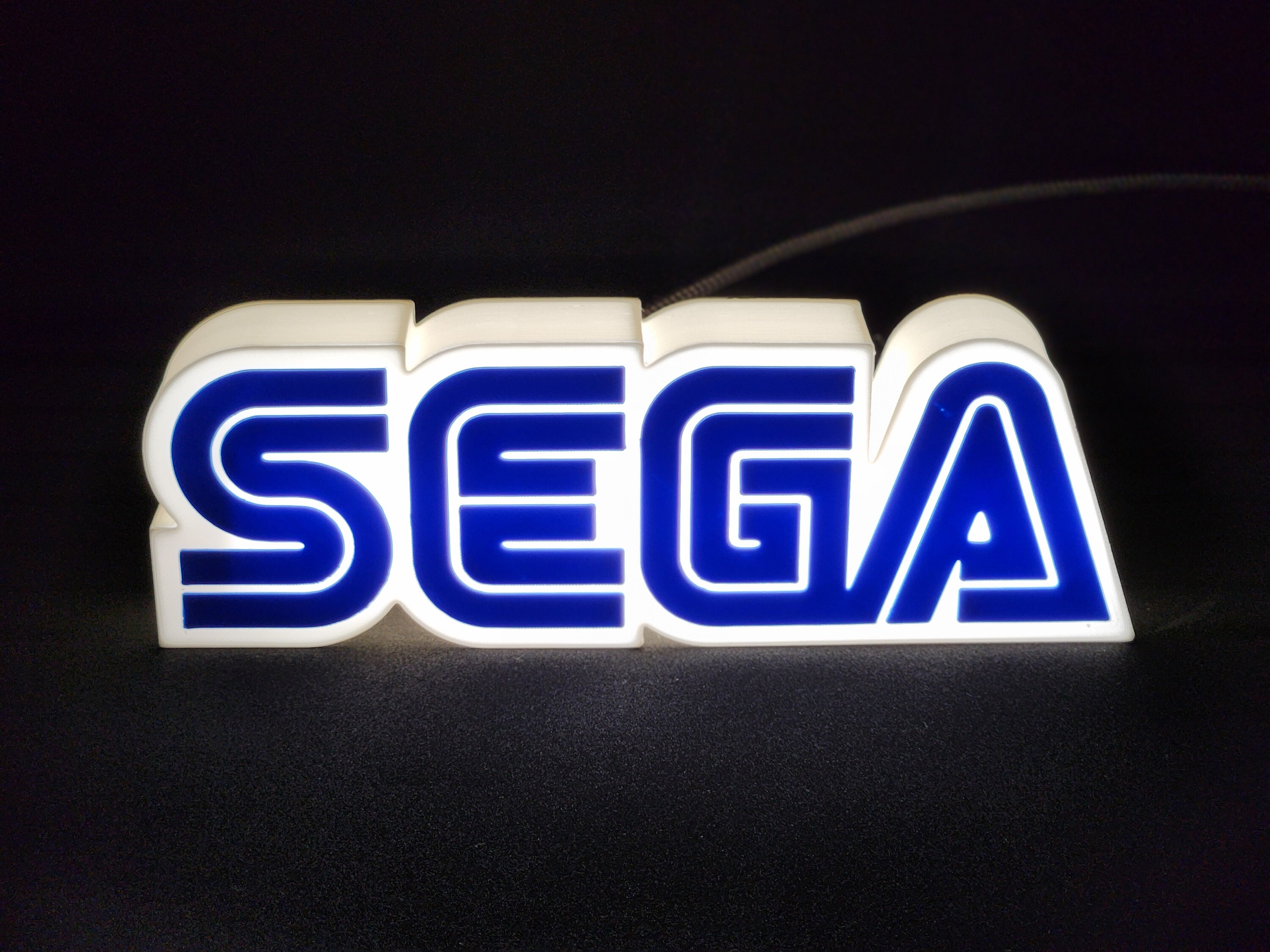 SEGA Logo LED Light / Lamp / Shelf Decoration / Usb-type C - Etsy