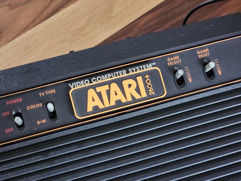 Atari 2600 plus Cartridge Slot Dust Cover Plus Logo - Etsy