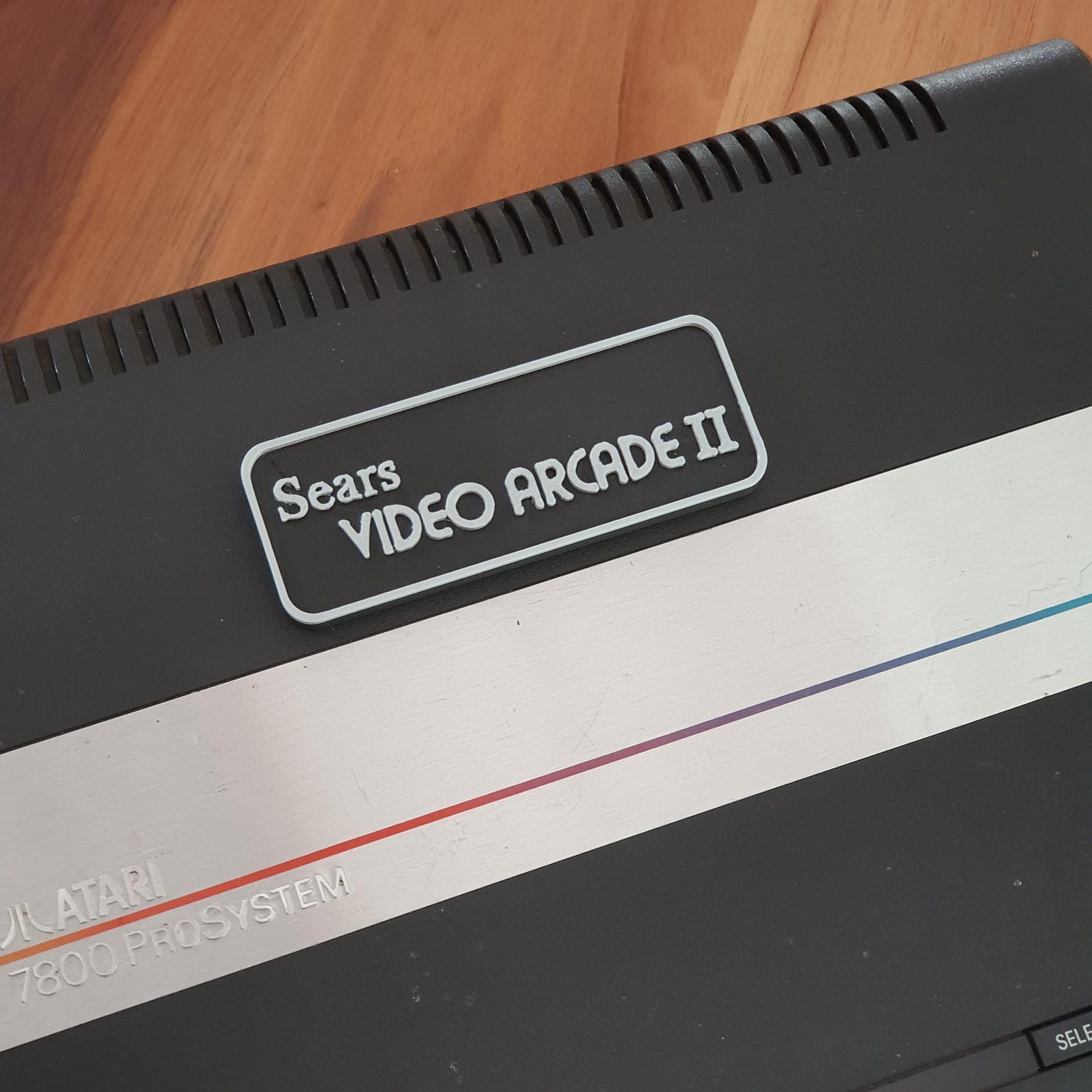 Atari Sears Video Arcade II Cartridge Slot Dust Cover - Black and ...