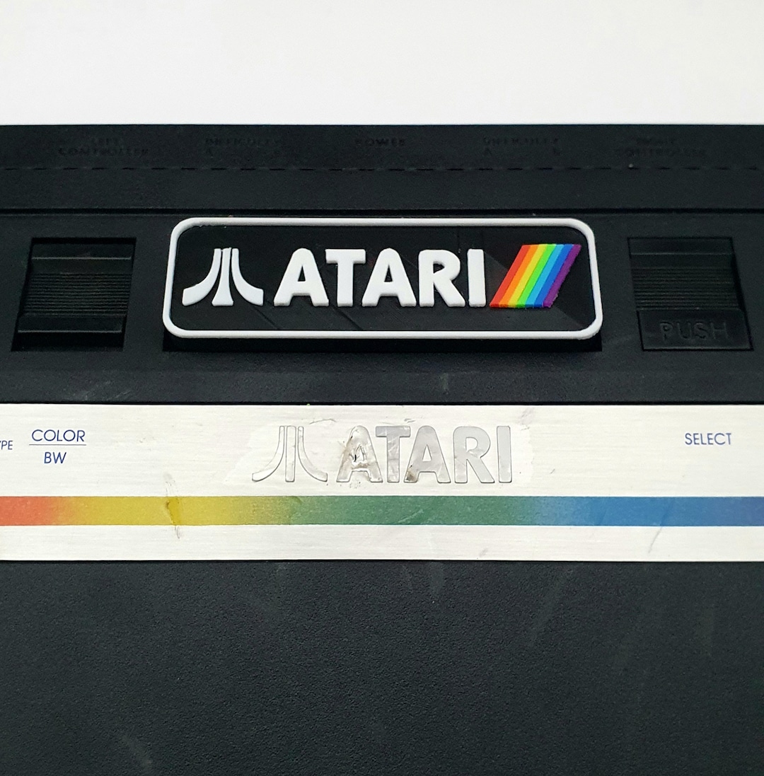 Atari 2600 Junior Rainbow Jr. Cartridge Slot Dust Cover - Etsy