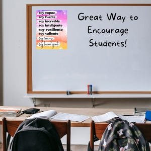 Spanish Classroom Poster Bundle Printable Spanish Class Decor High ...