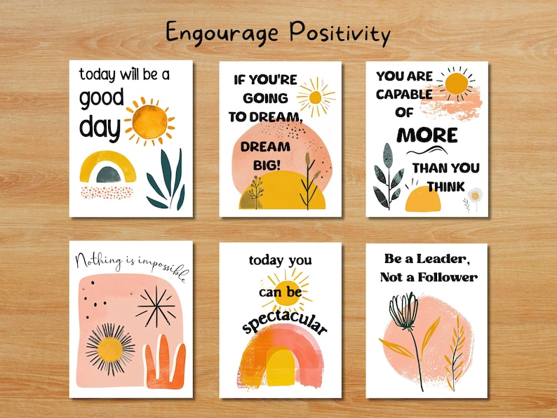 High School Boho Growth Mindset Poster Classroom Motivational Decor ...