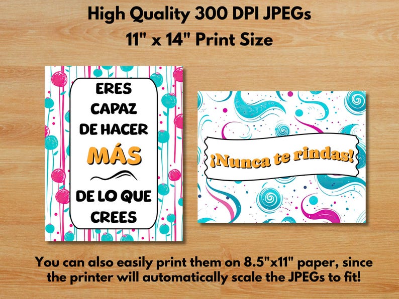 Spanish Growth Mindset Poster Printable Spanish Class Motivational ...