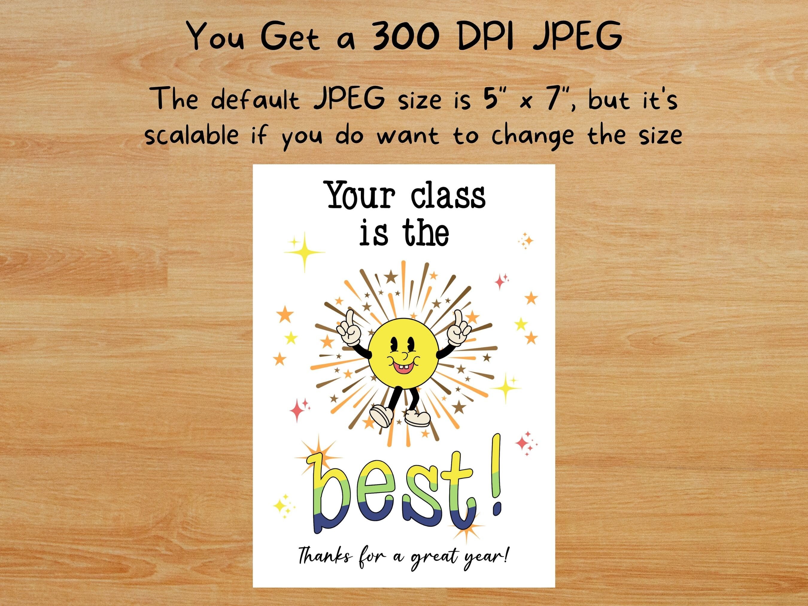 Teacher Appreciation Card Funny Printable Teacher Thank You Card From ...
