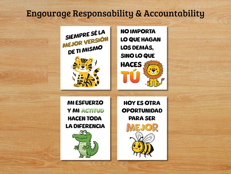 Elementary Spanish Growth Mindset Poster Spanish Class Motivational ...
