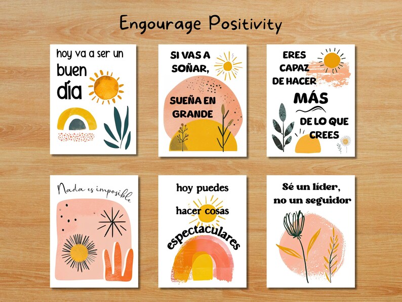 Spanish Growth Mindset Poster Spanish Class Motivational Decor School ...