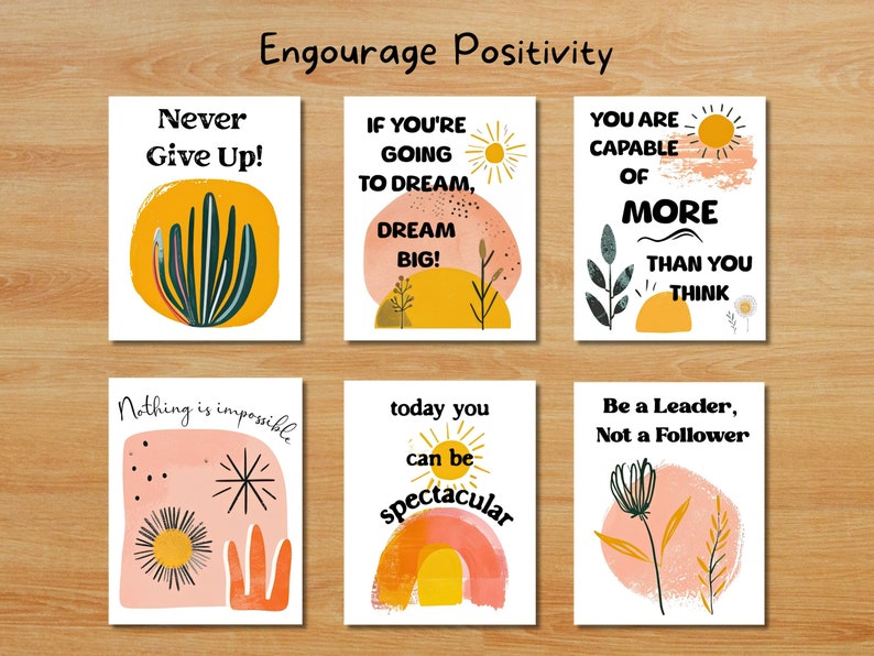 High School Boho Growth Mindset Poster Classroom Motivational Decor ...