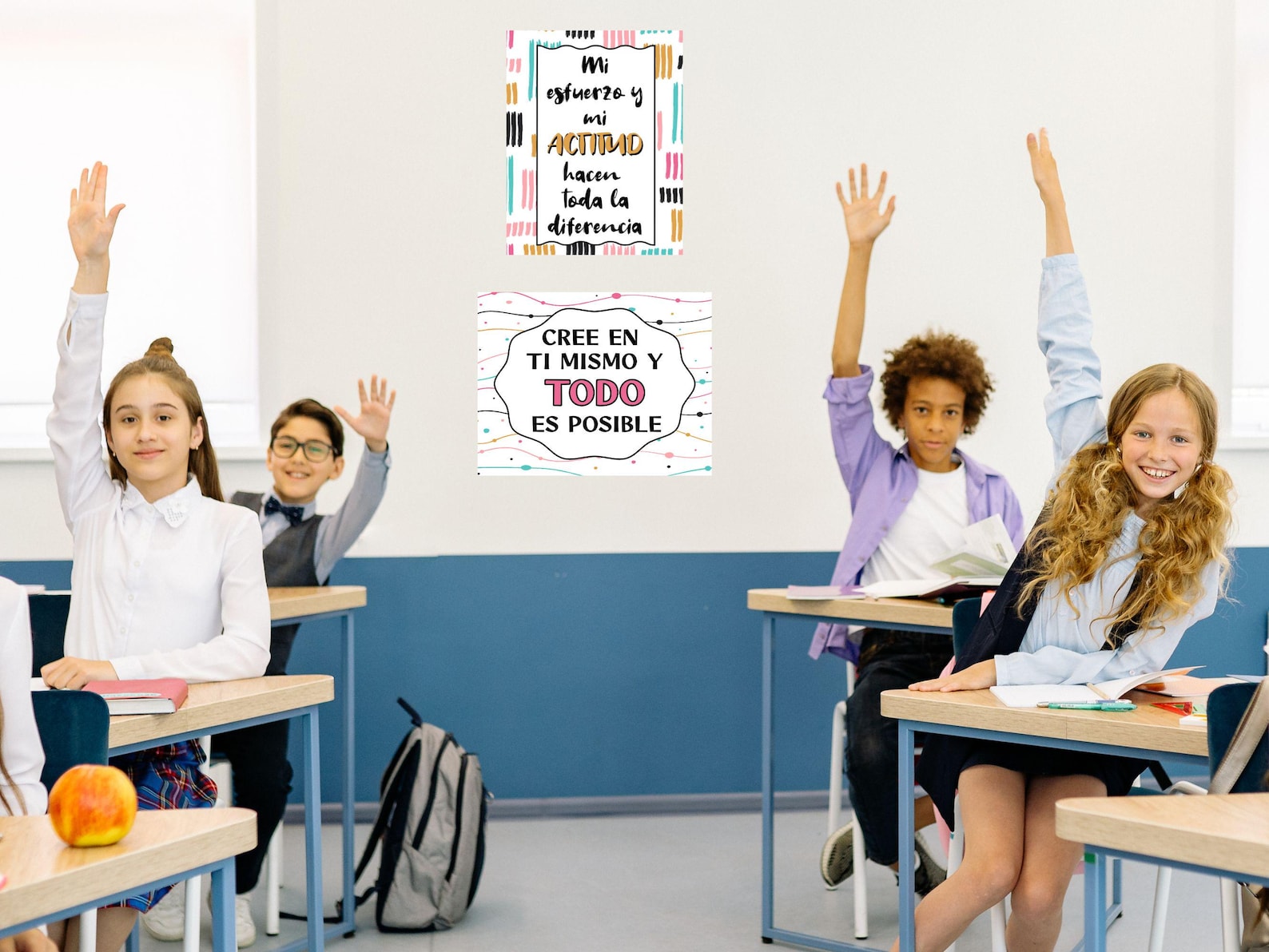 Spanish Growth Mindset Poster Spanish Class Motivational Decor School ...