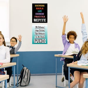 Spanish Classroom Posters Printable Spanish Teacher High School Decor ...