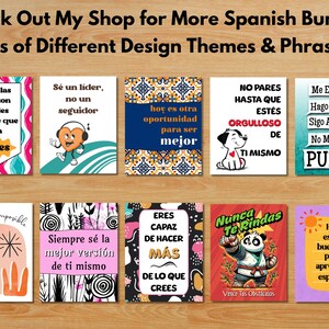 Spanish Growth Mindset Poster Spanish Class Motivational Decor School ...