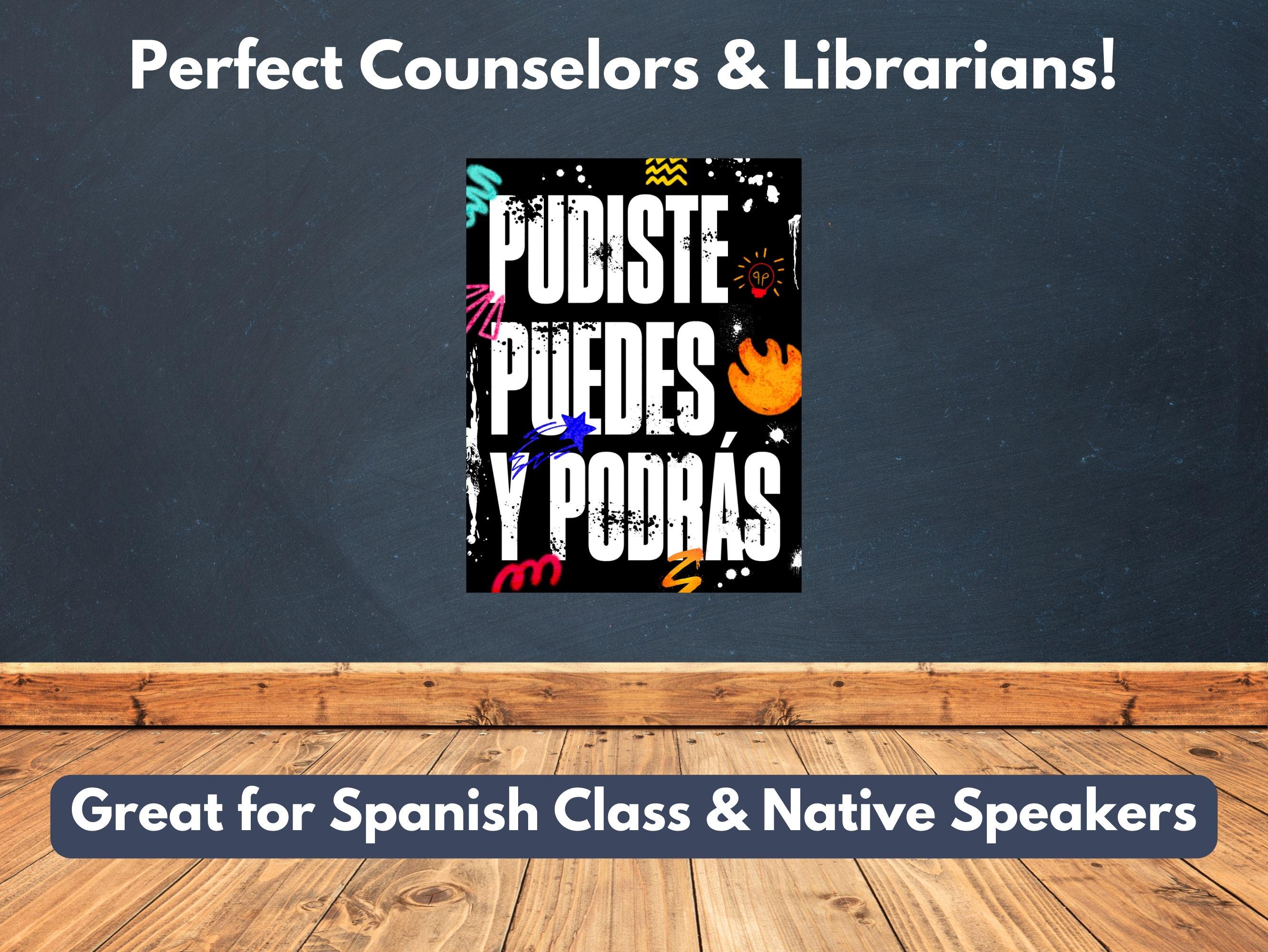 Motivational Spanish Growth Mindset Printable Poster for Middle High ...