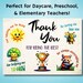 Daycare Appreciation Card, Preschool Teacher Thank You Card, Printable ...