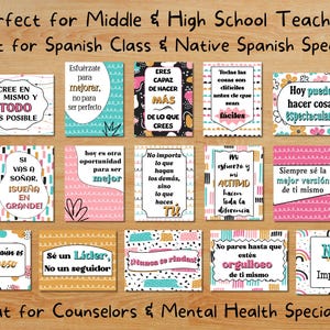 Spanish Growth Mindset Poster Spanish Class Motivational Decor School ...