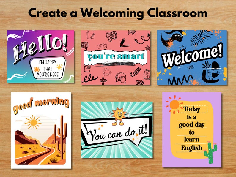 ESL Classroom Posters Printable Spanish Teacher High School Decor ...