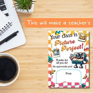 Funny 90s Retro Teacher Appreciation Card Printable Teacher Thank You ...