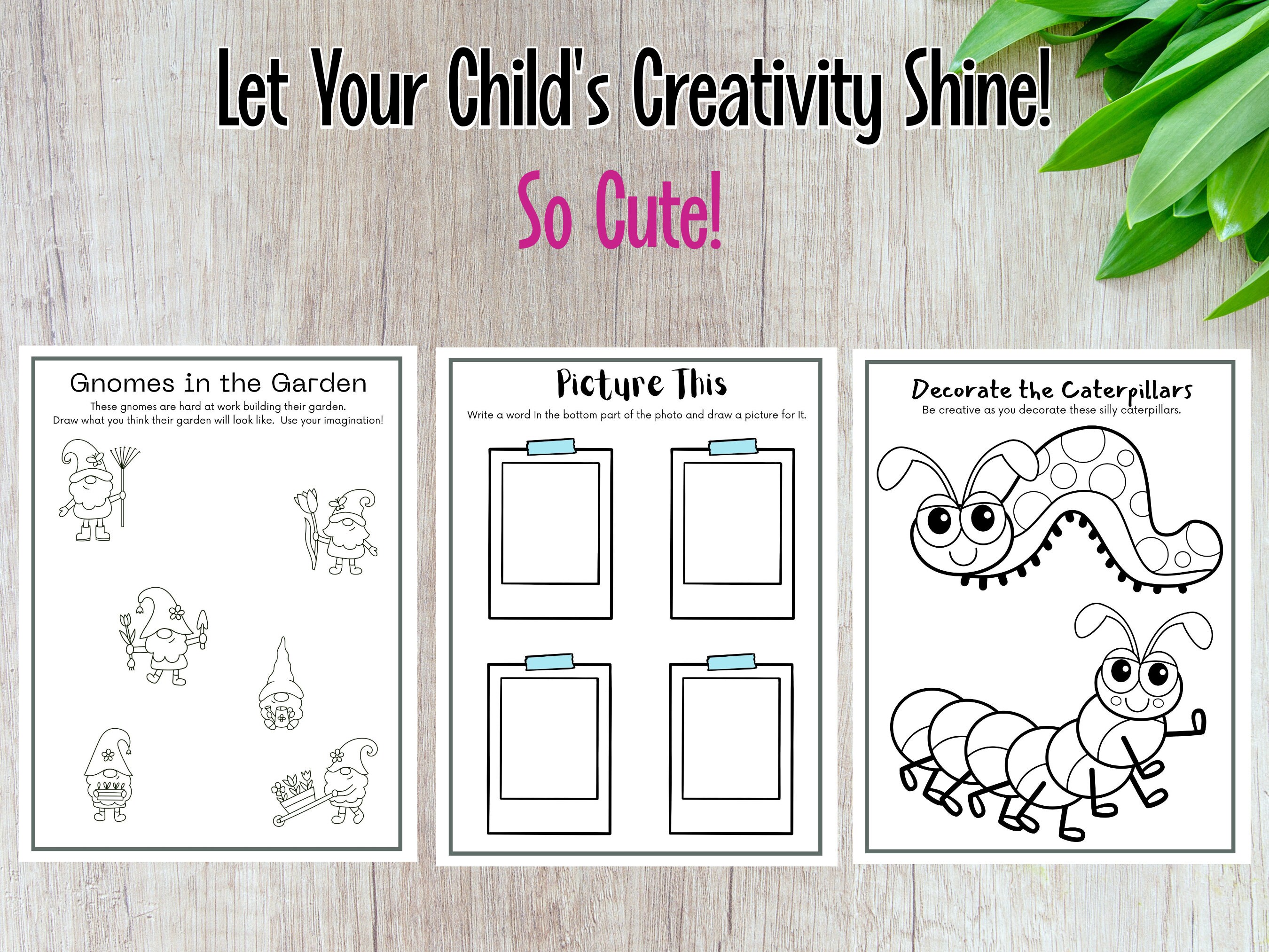 Kids Activity Sheets Spring, Printable Coloring Pages, Preschool ...