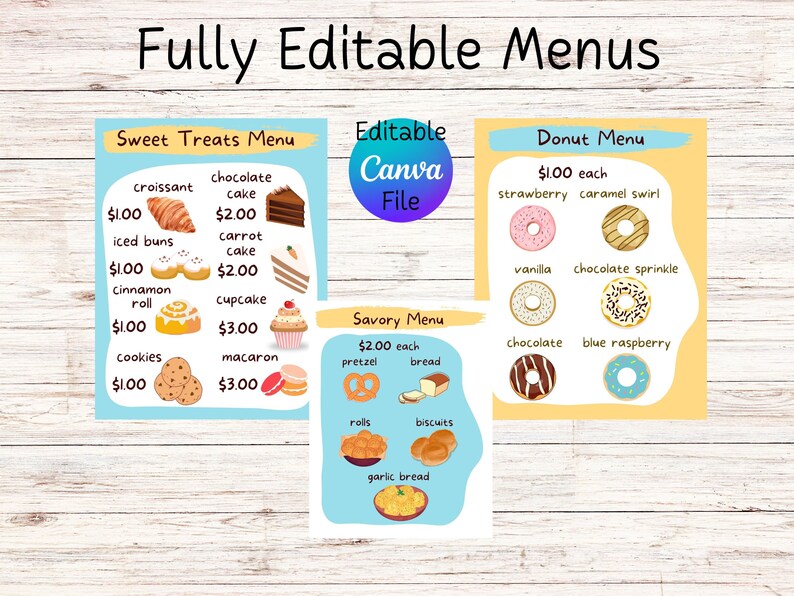 Dramatic Play Bakery Printable, Pretend Play Printables Preschool ...