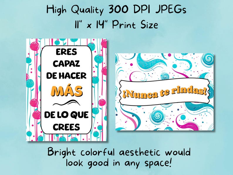 Spanish Growth Mindset Poster Printable Spanish Class Motivational ...