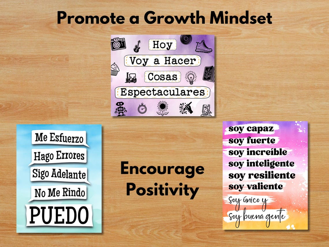 Spanish Classroom Poster Bundle Printable Spanish Class Decor High ...