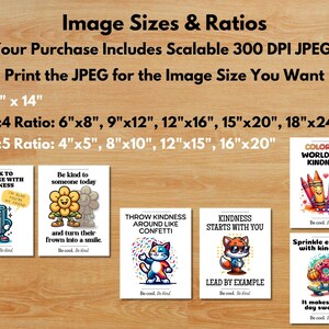 Kindness Classroom Posters Printable Growth Mindset Decor Middle School ...