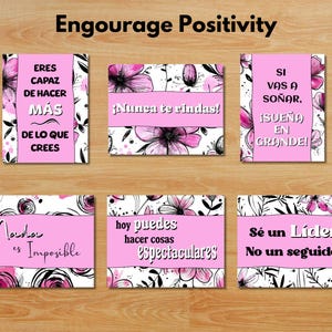 Boho Spanish Growth Mindset Poster Spanish Class Motivational Decor ...