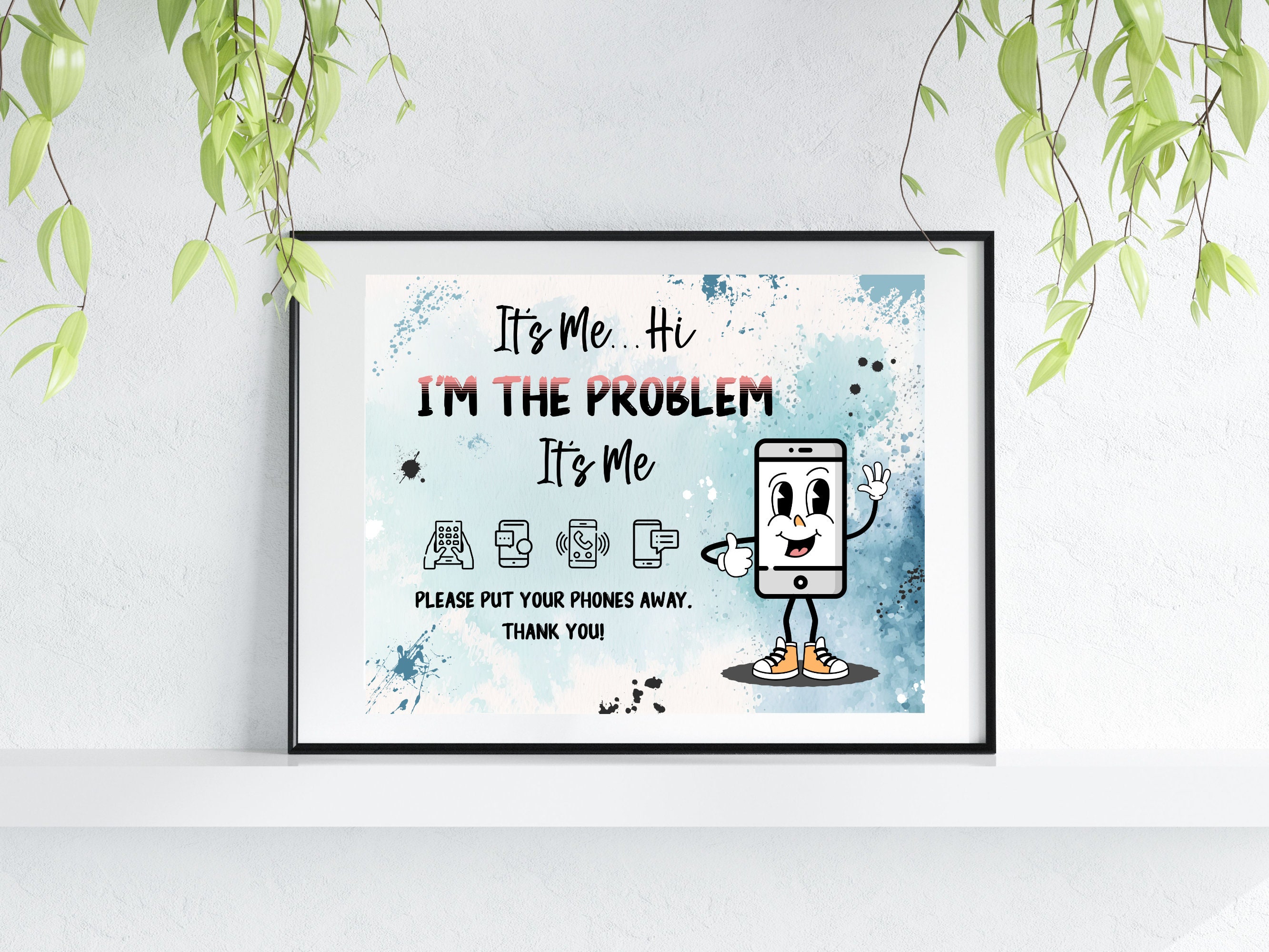 High School Classroom Management Poster Cell Phone, Motivational ...