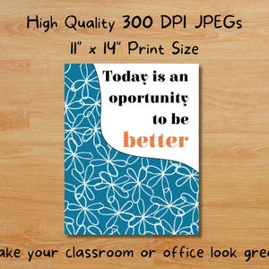 High School Growth Mindset Poster Printable Classroom Decor Middle ...