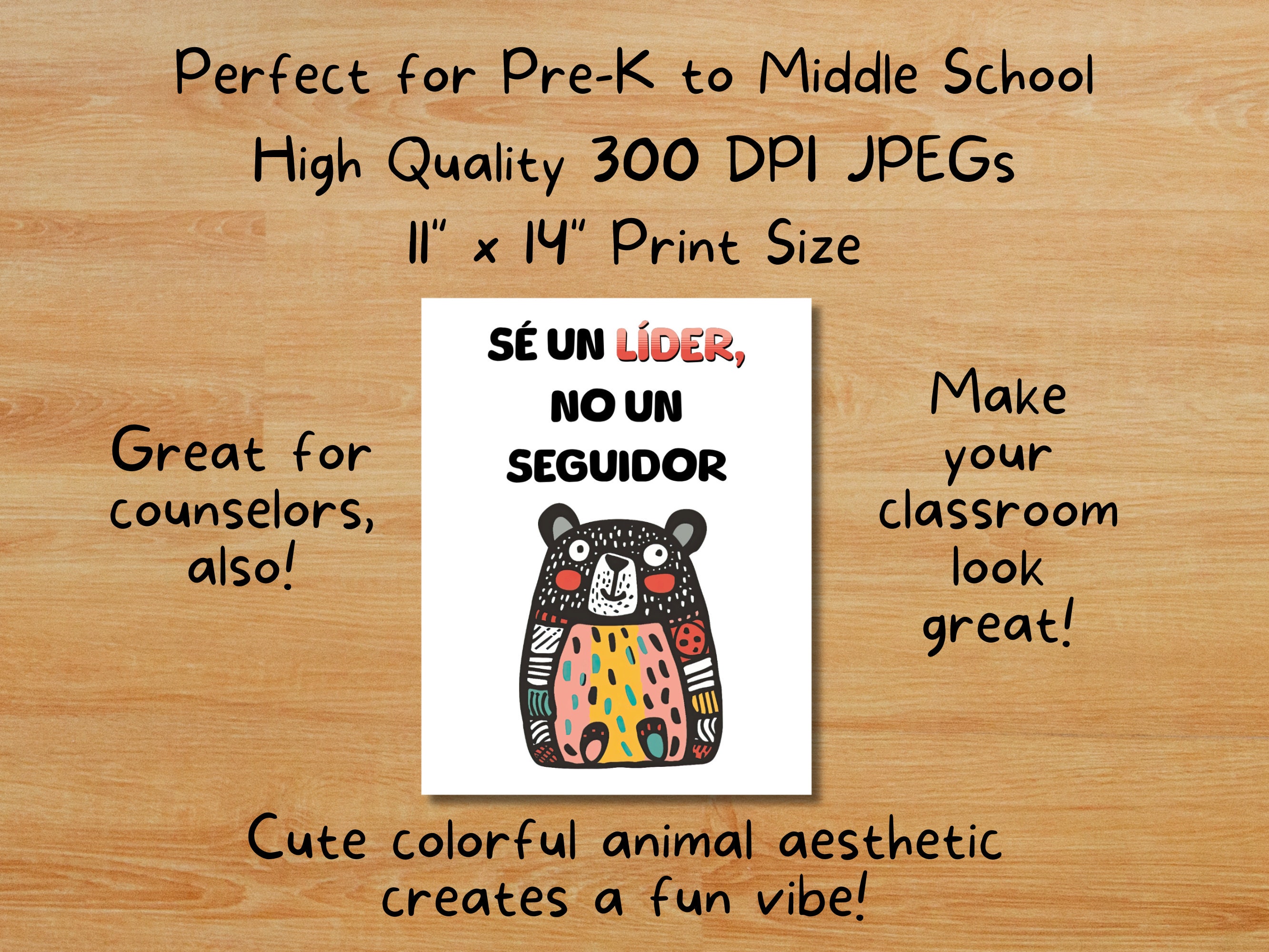 Spanish Growth Mindset Poster Spanish Class Motivational Decor School ...