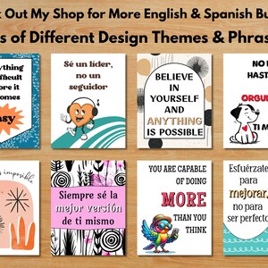 ESL Classroom Posters Printable Spanish Teacher High School Decor ...