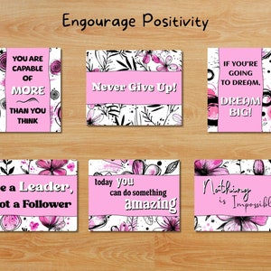 Growth Mindset Boho Classroom Posters High School Counseling Office ...