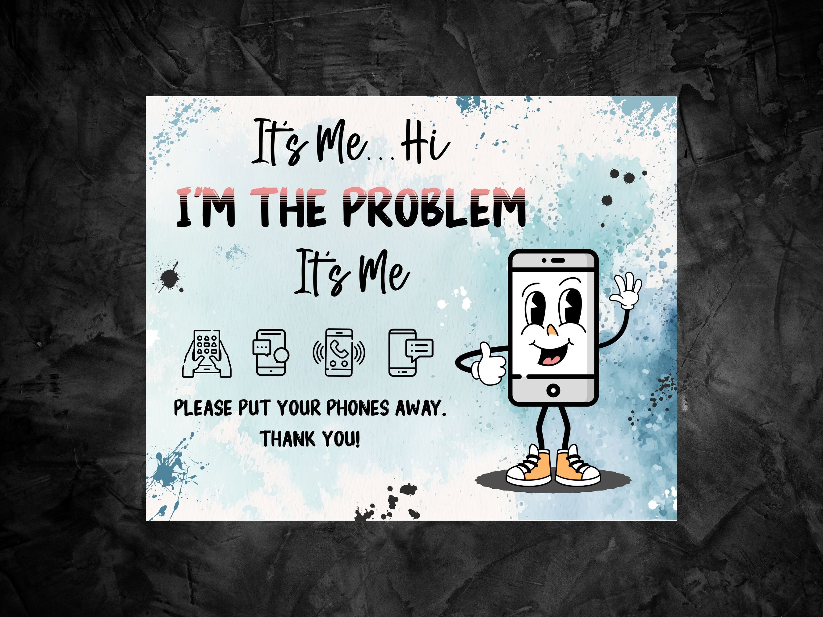 High School Classroom Management Poster Cell Phone - Etsy