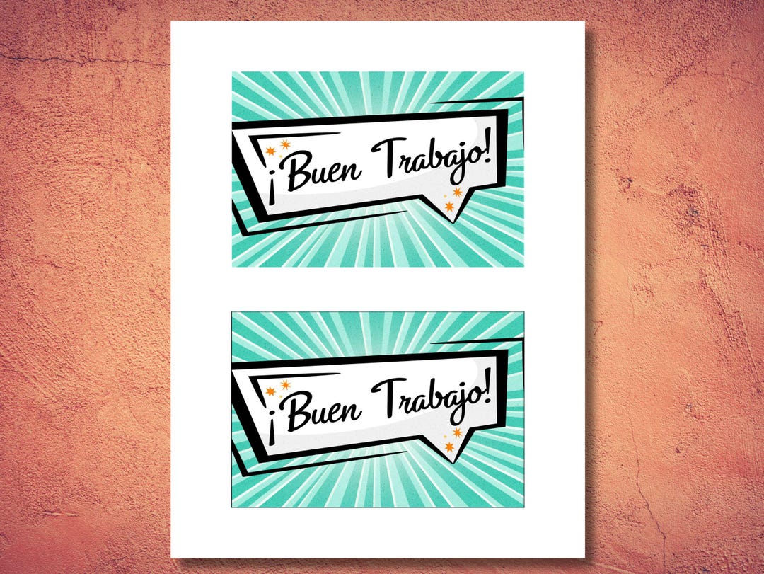 Spanish Teacher Affirmation Postcards: Printable Positive Student ...