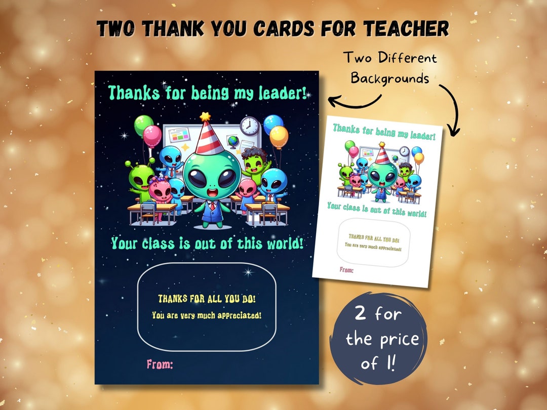Funny Teacher Appreciation Card Printable Teacher Back to School Thank ...