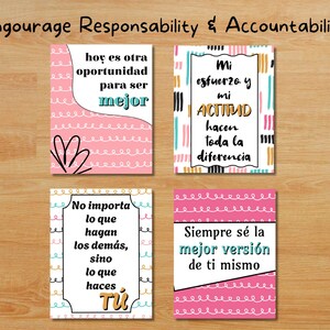 Spanish Growth Mindset Poster Spanish Class Motivational Decor School ...