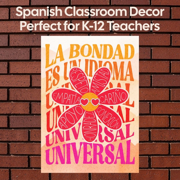 Classroom in Spanish - Etsy