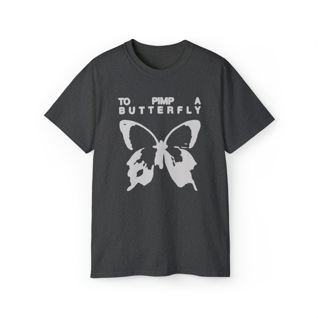 To Pimp A Butterfly T-shirt, Rap Music Shirt, Hip Hop Tee, Streetwear ...