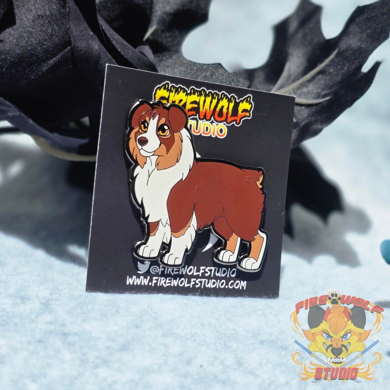 Australian Shepherd Enamel Pin - Etsy