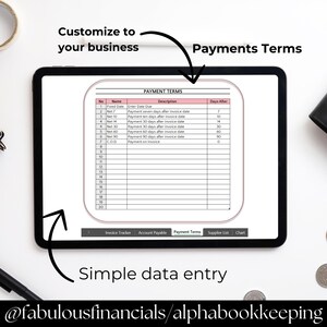 Invoice Tracker Small Business Excel Budget Bookkeeping Template ...