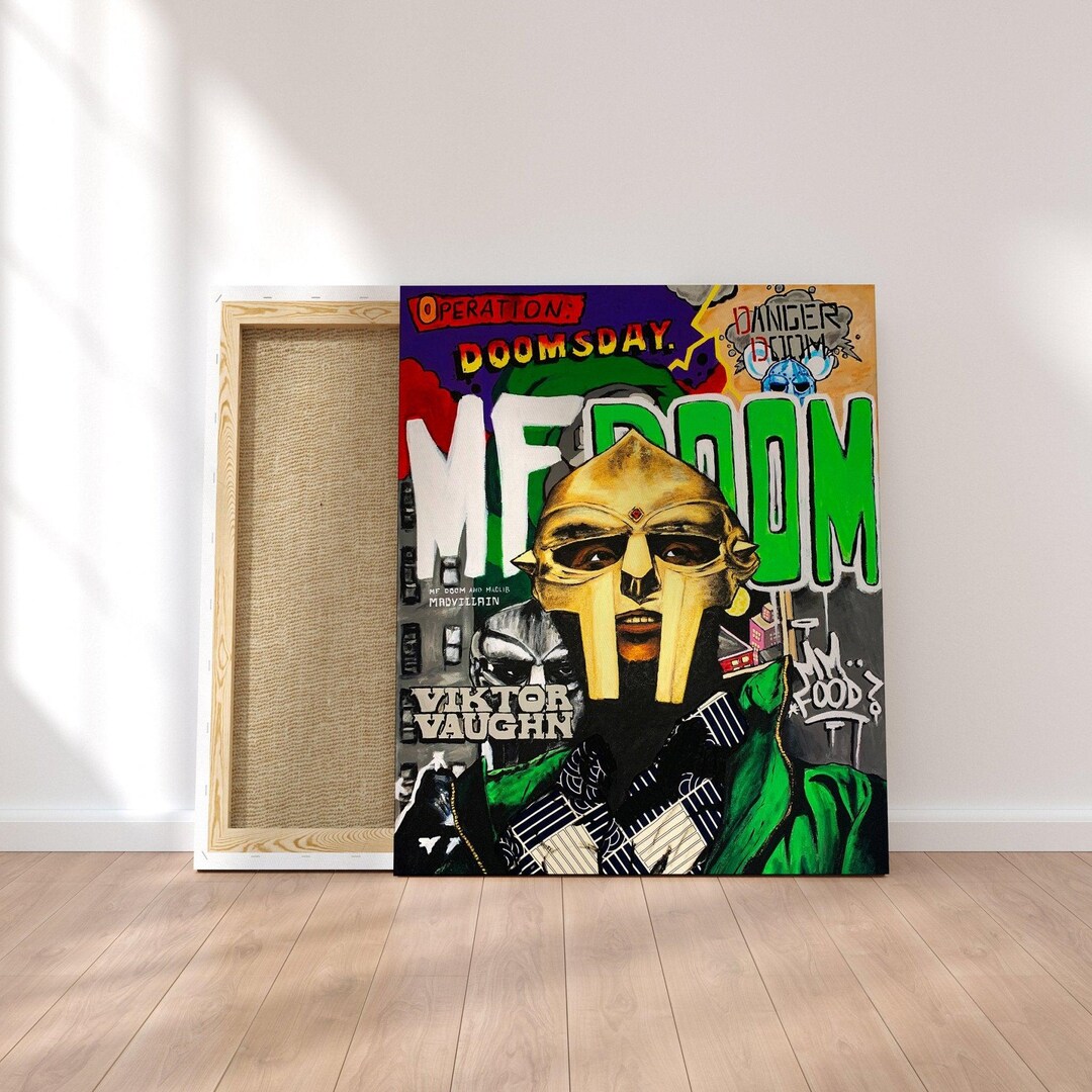 Original Art Print - "mf Doom" - Etsy