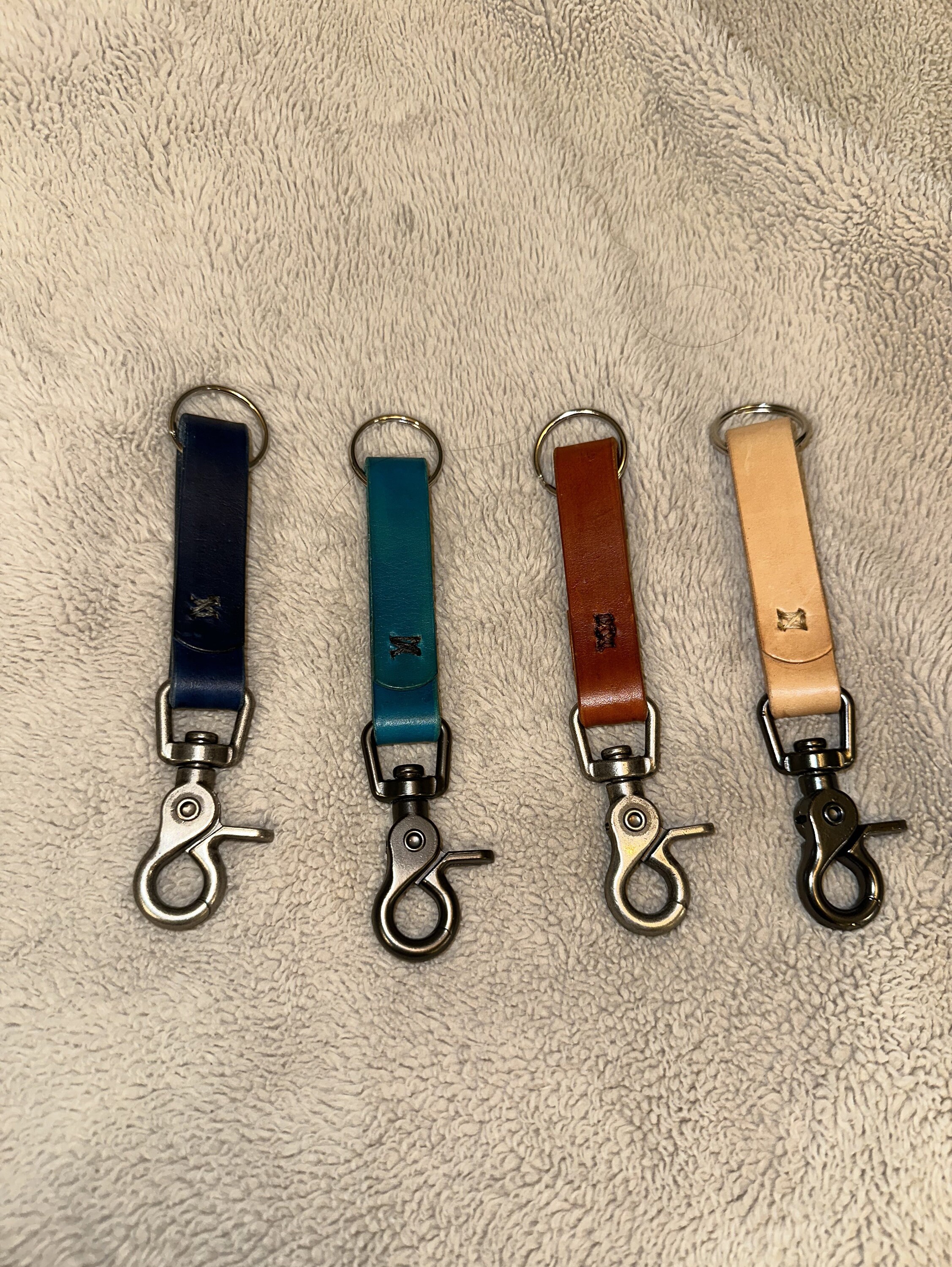 Full Grain Leather Key Belt Clip - Etsy