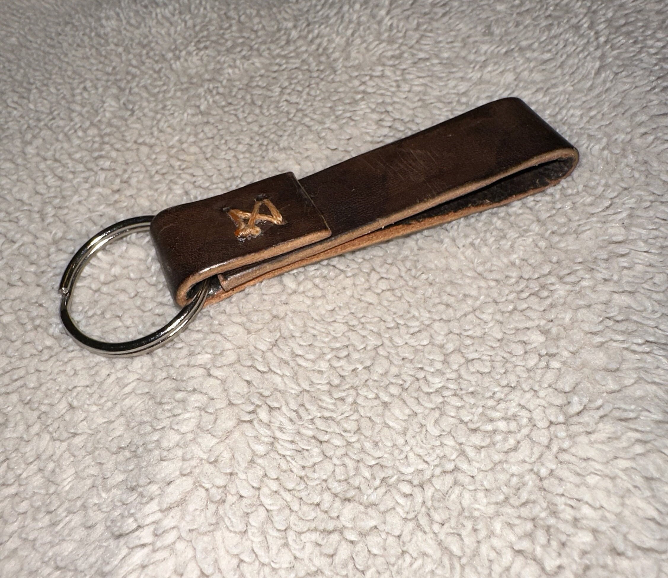 Full Grain Leather Key Belt Clip - Etsy