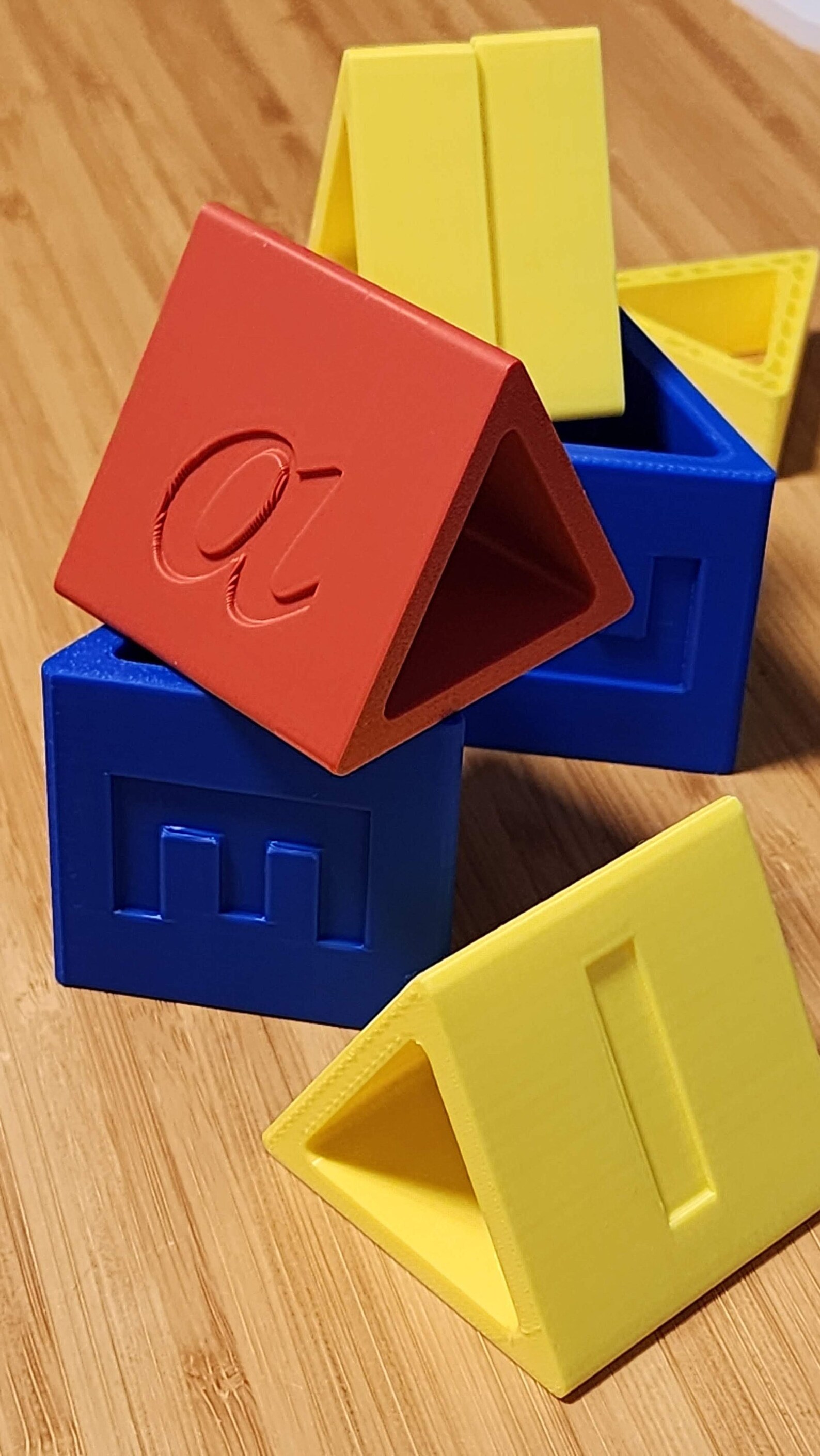 Phonics Learning 3d-printed Vowel Tents - Etsy