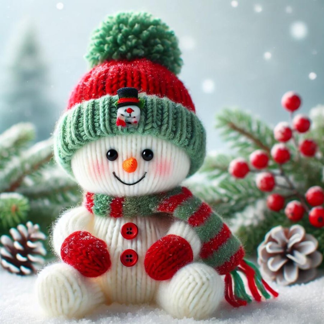 Crochet Christmas Costume Snowman New Year's Special - Etsy