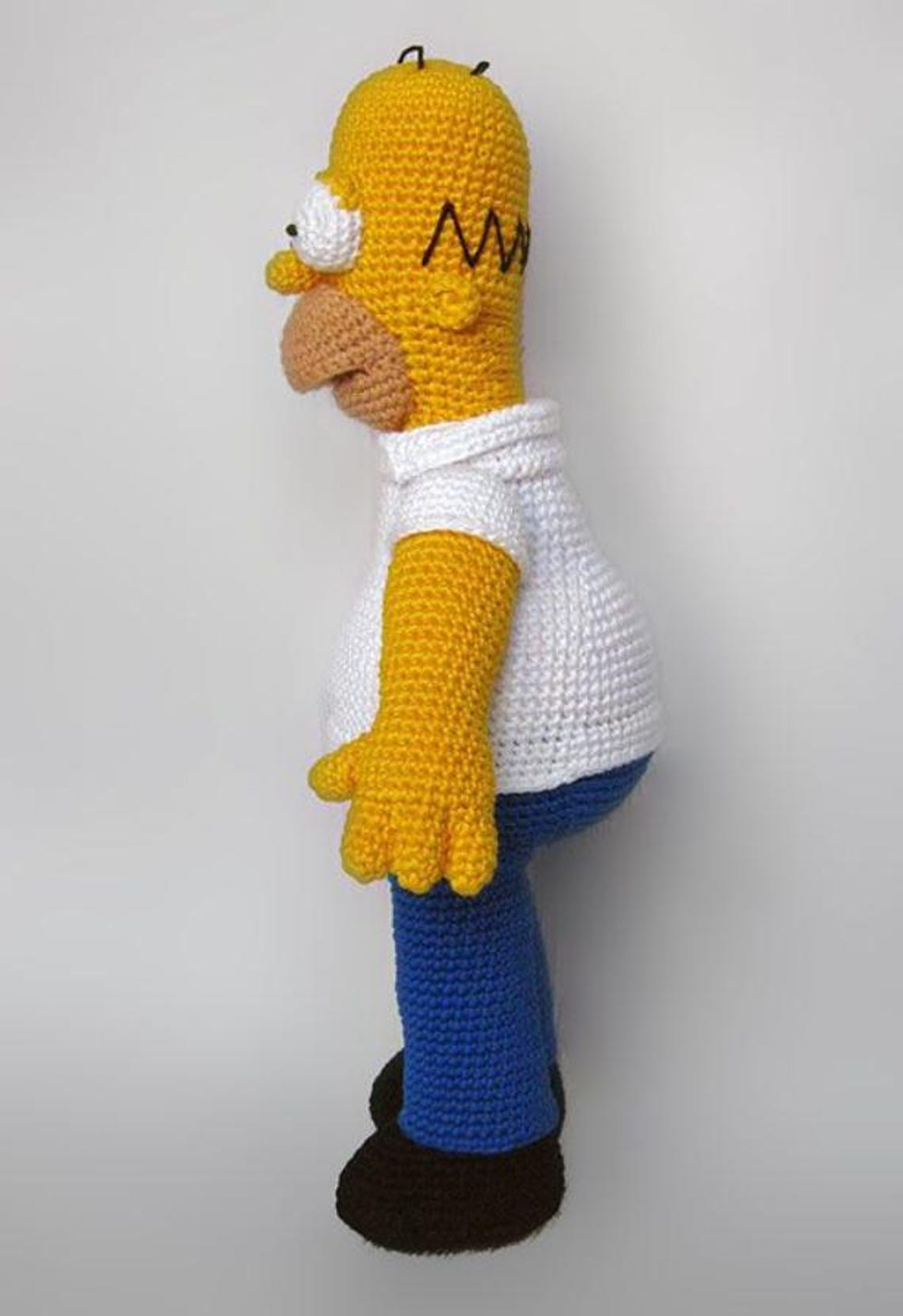 Homer Simpson Crochet Pattern - Etsy